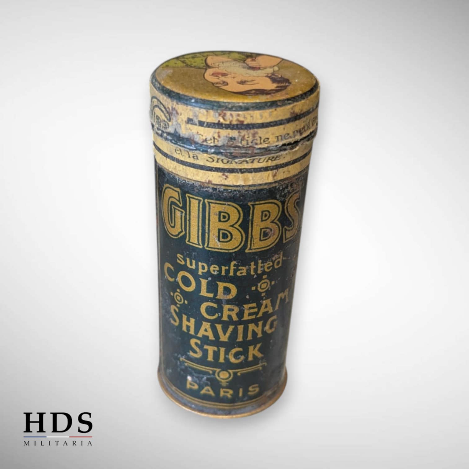 Gibbs WW1 shaving soap – HDS militaria