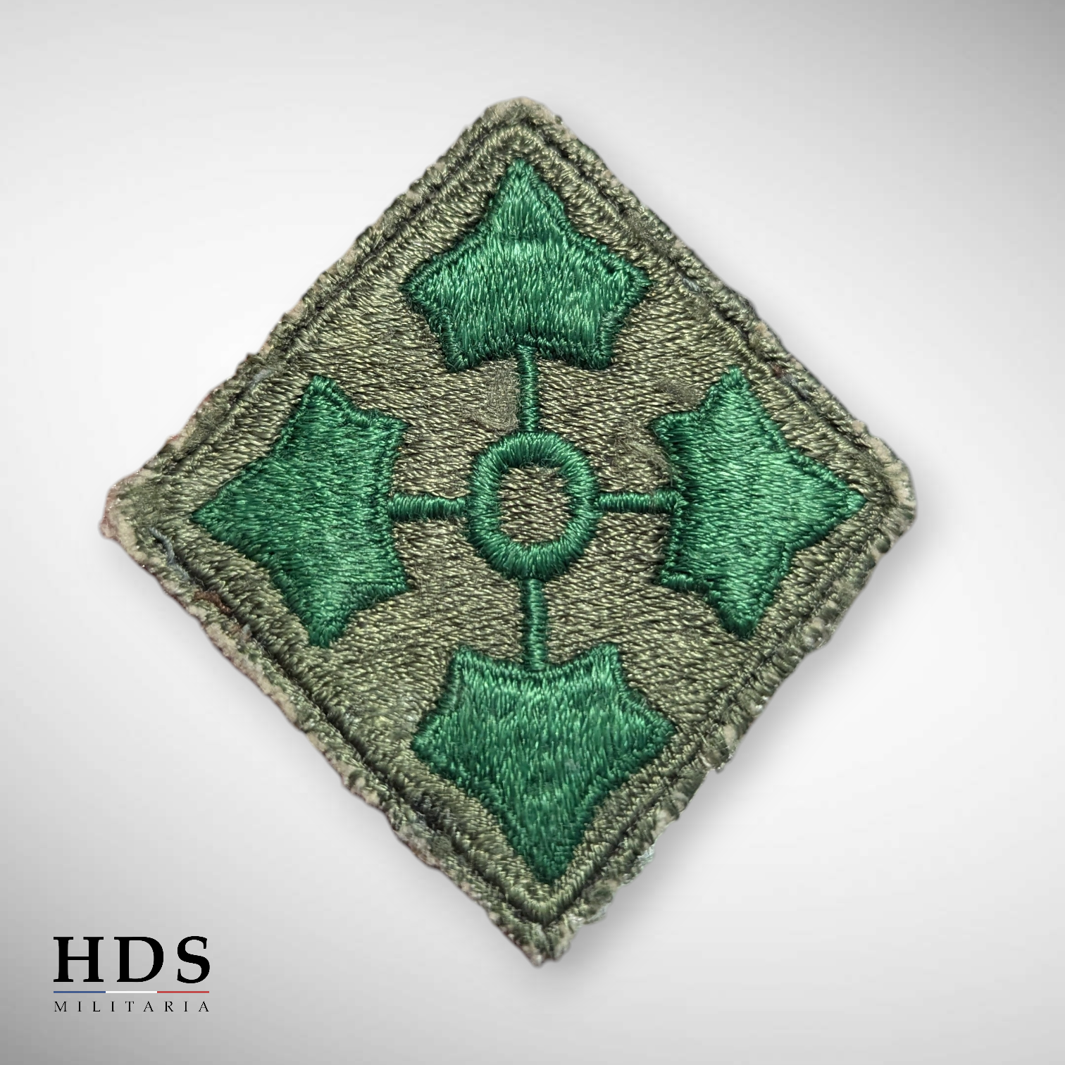 US WWII 4th Infantry Division Patch – HDS militaria