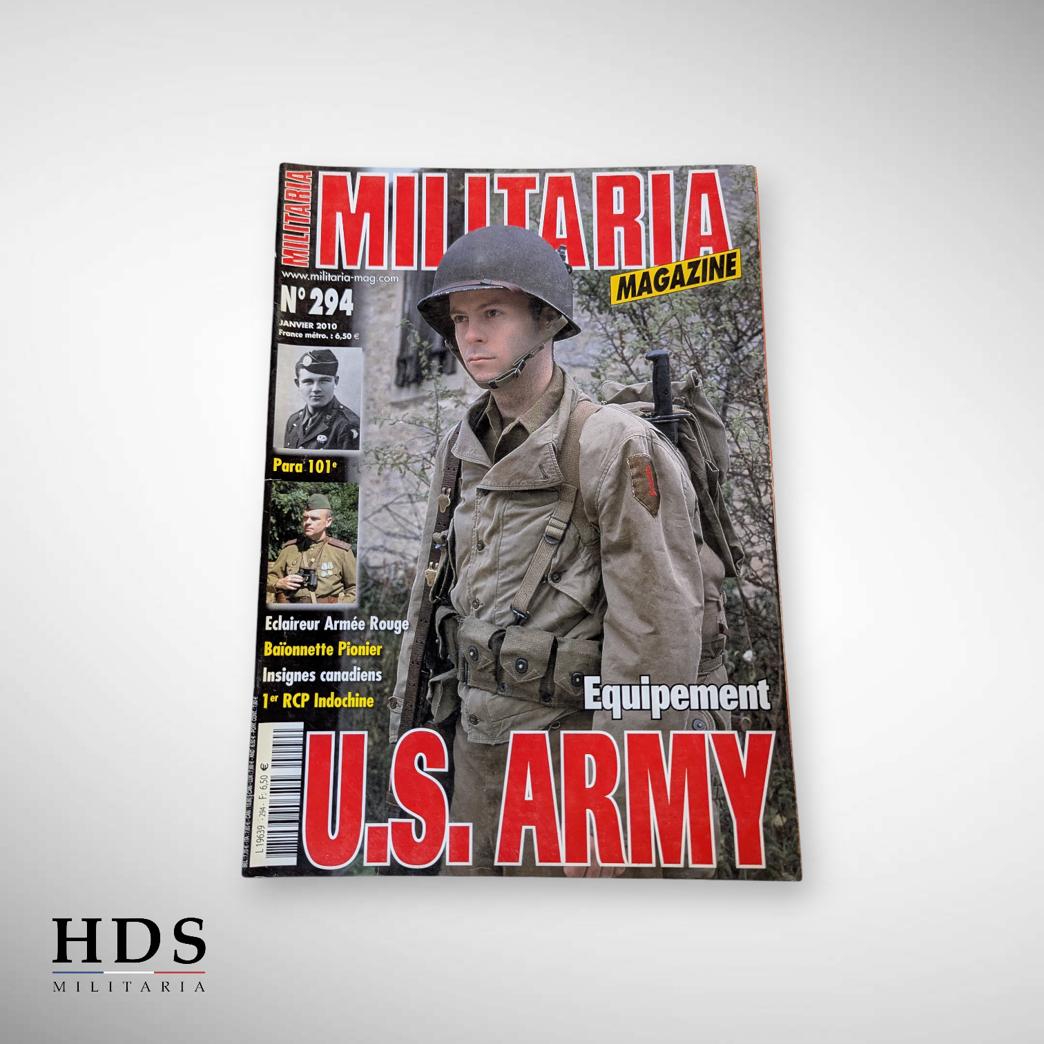 Militaria magazine #294 équipement US Army – HDS militaria